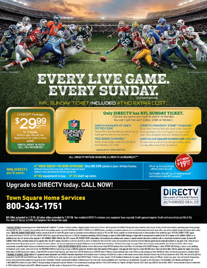 DIRECTV Offer Town Square Energy DIRECTV Offer Town Square Energy